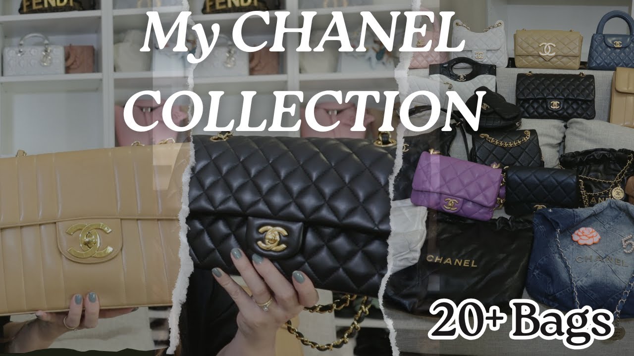 MY ENTIRE CHANEL HANDBAG COLLECTION 20+ BAGS! - YouTube