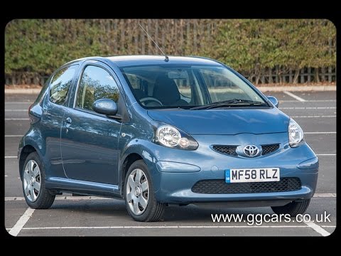 Toyota Aygo 1 0 blue vvt i 3dr 2008 - YouTube