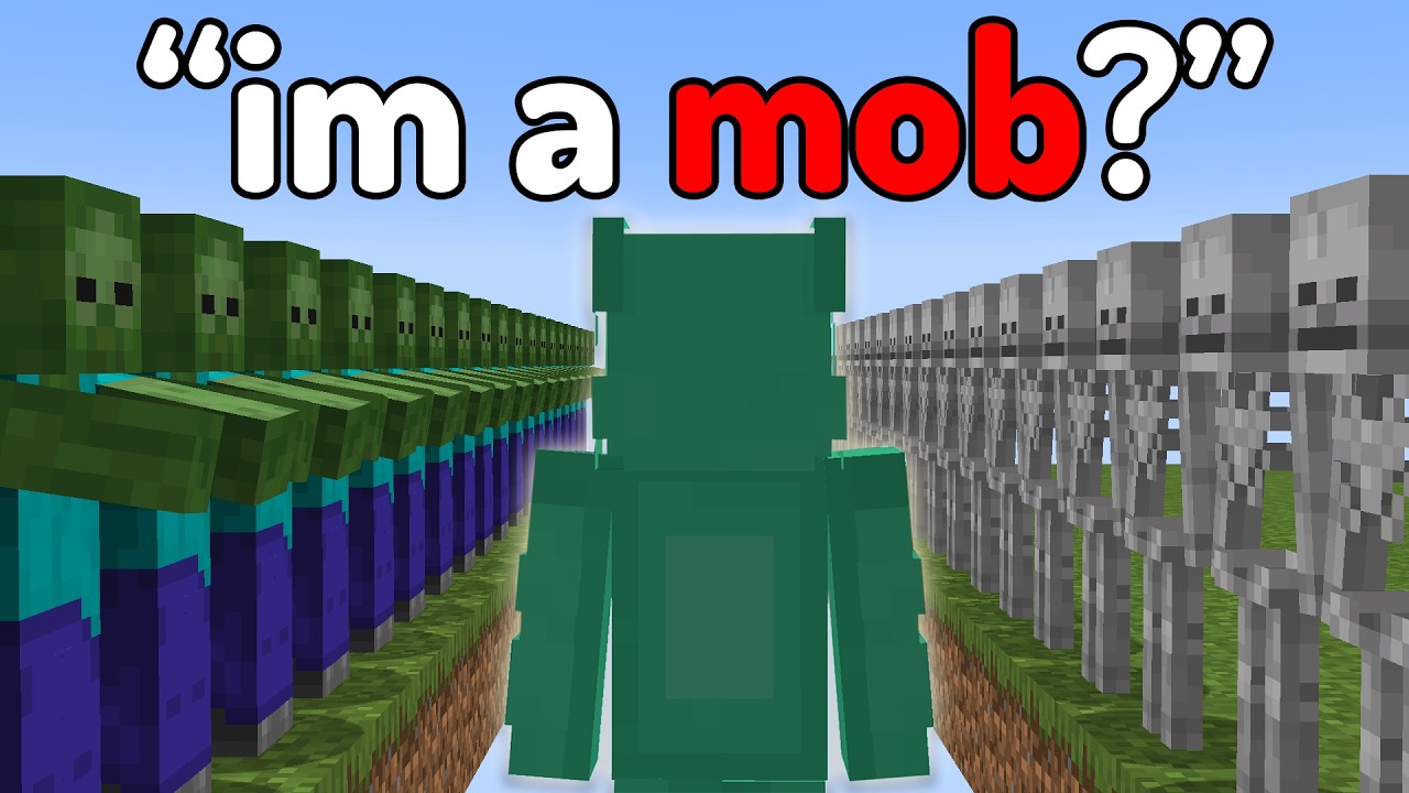 Minecraft but I join MOB CIVILIZATION - YouTube