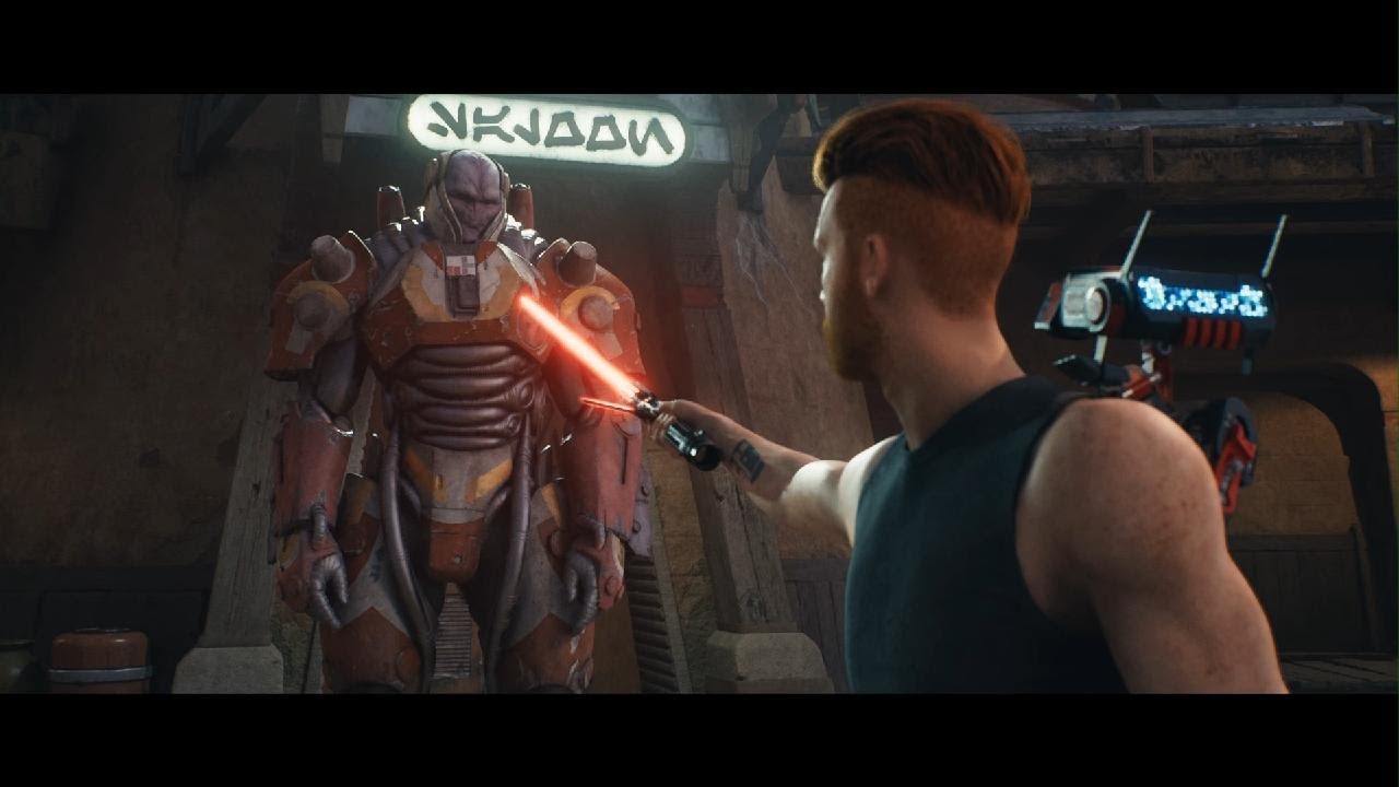 well, this was a rude Way to welcome somebody / STAR WARS Jedi ...