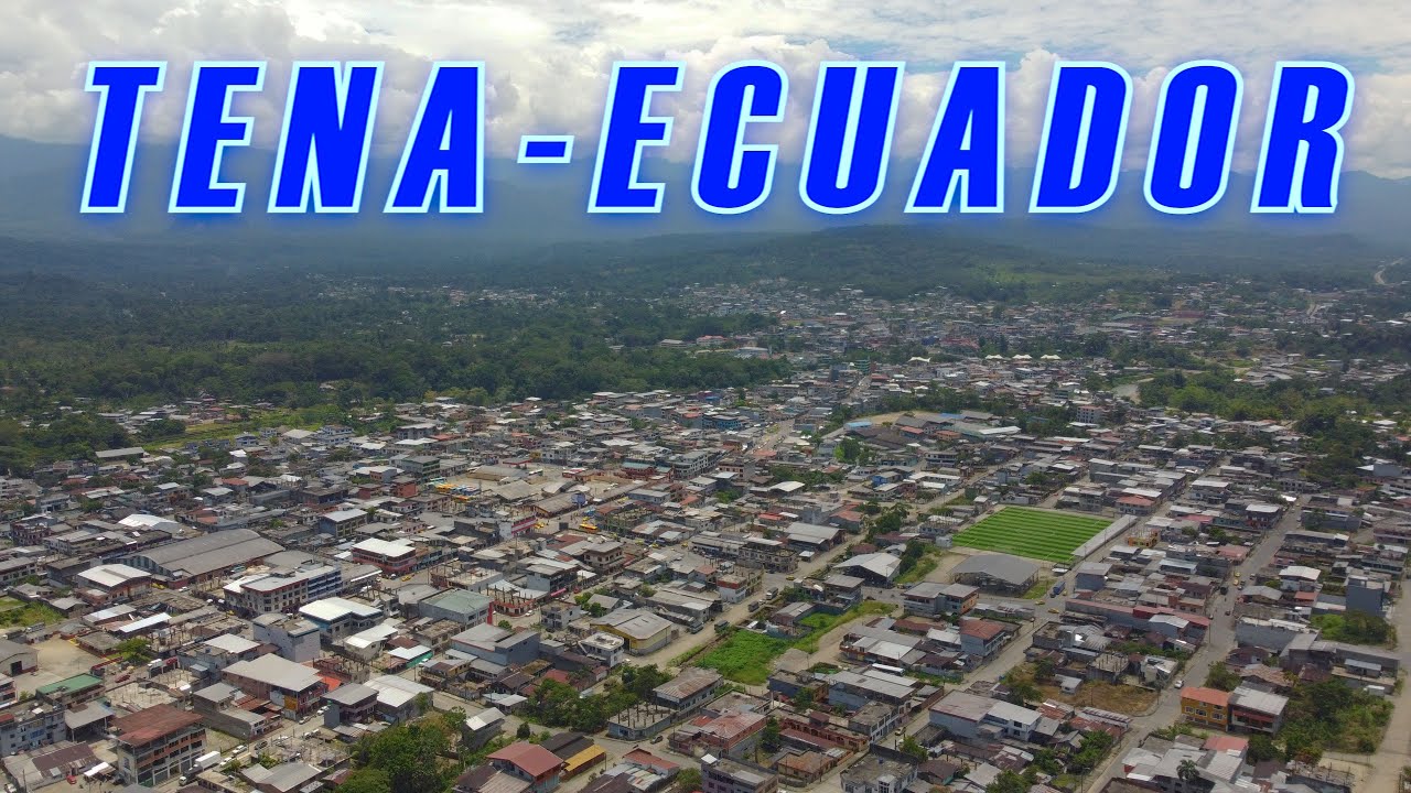 INCREÍBLES IMÁGENES CON DRONE, El Tena Napo Ecuador - YouTube