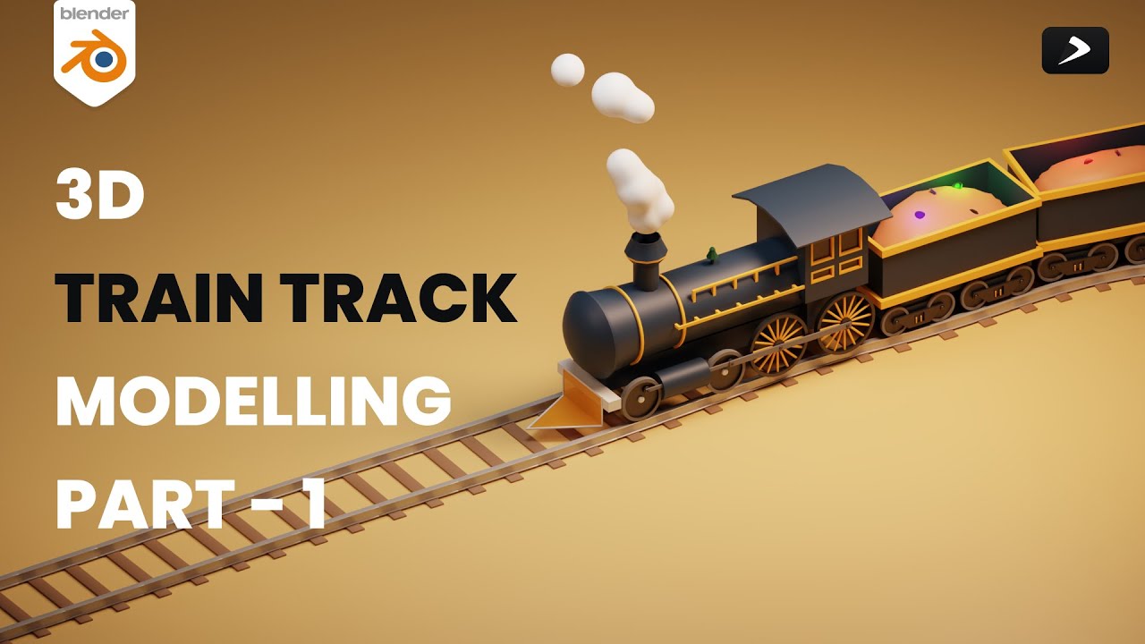 How to make a Train track - part 1 - YouTube