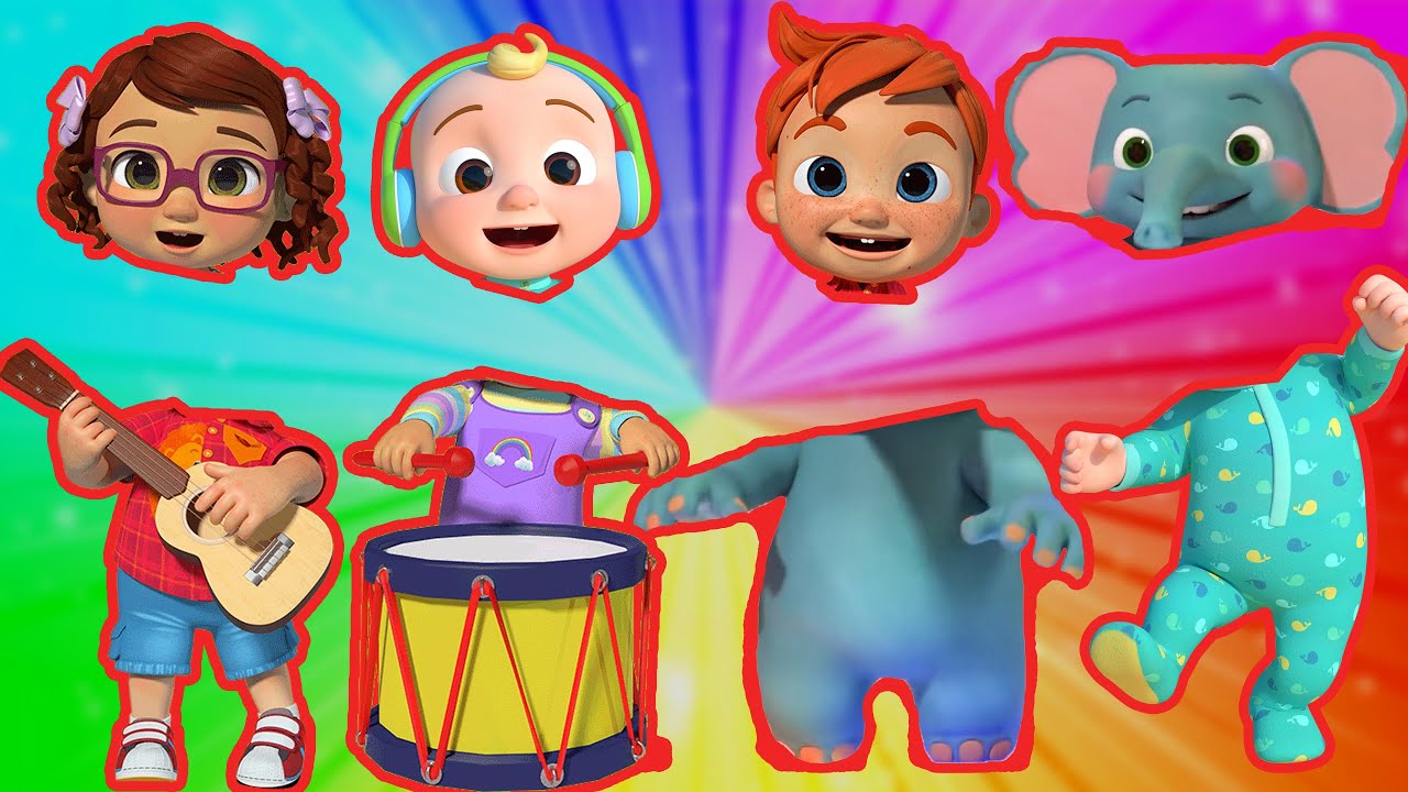 COCOMELON | Match the Head | Video for kids - YouTube