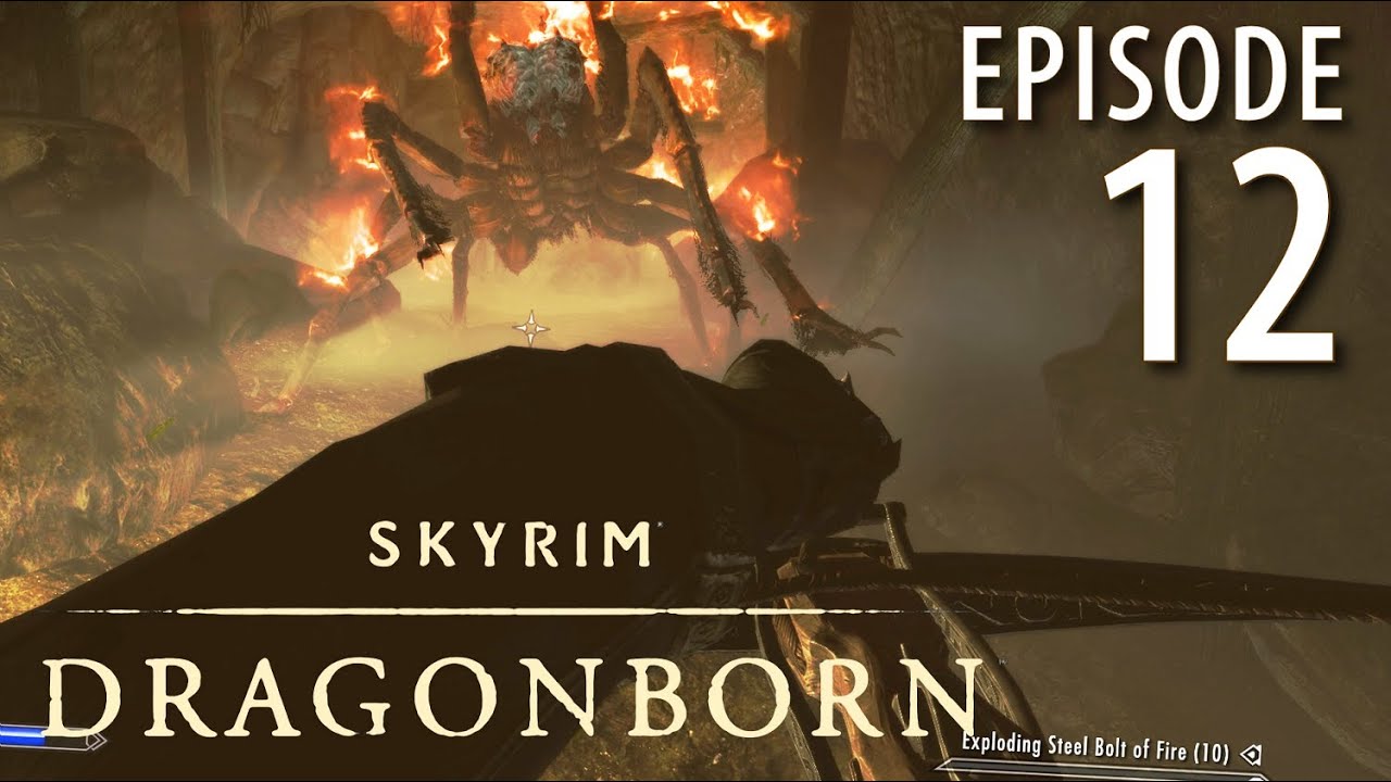Skyrim: Dragonborn DLC in 1080p, Part 12: Deep into Raven Rock Mine ...