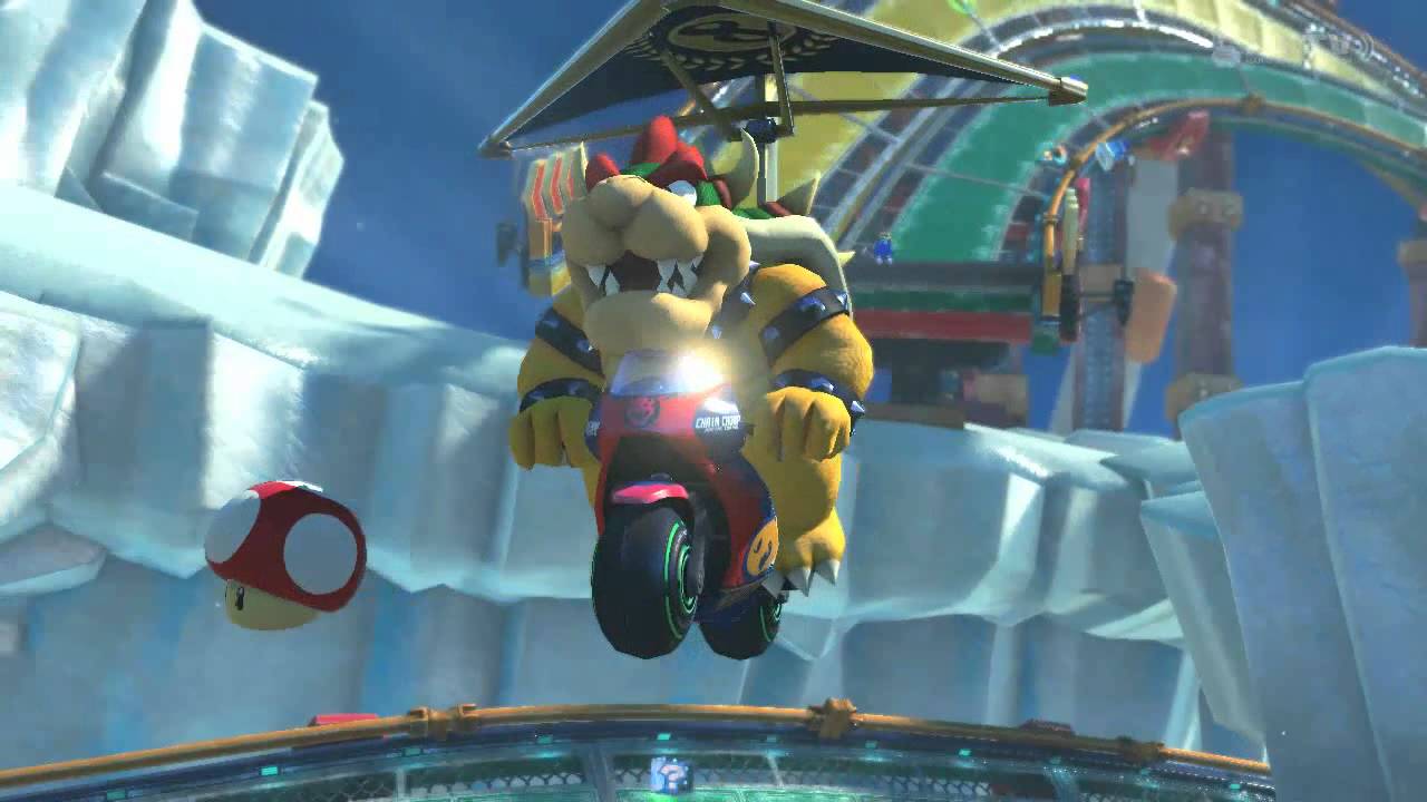 Wii U - Mario Kart 8 - Ice Ice Outpost - YouTube