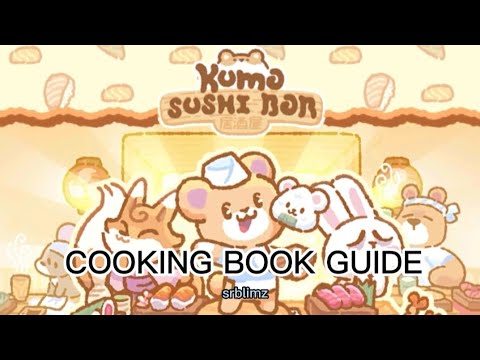 [KUMA SUSHI BAR] Cooking Book Guide (Sushi Edition) - YouTube