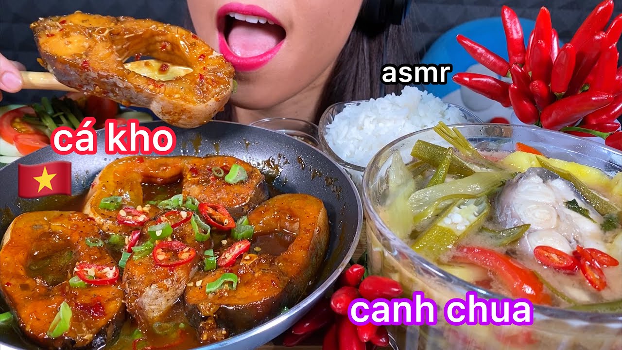 ASMR FISH BRAISED IN CARAMEL SAUCE, SWEET & SOUR FISH SOUP, CHILLI ...