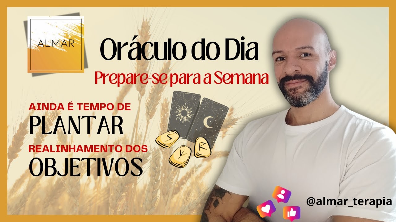 Oráculo do dia: 🌱 Prepare-se para a Semana: Ainda é tempo de plantar | Realinhamento dos ...