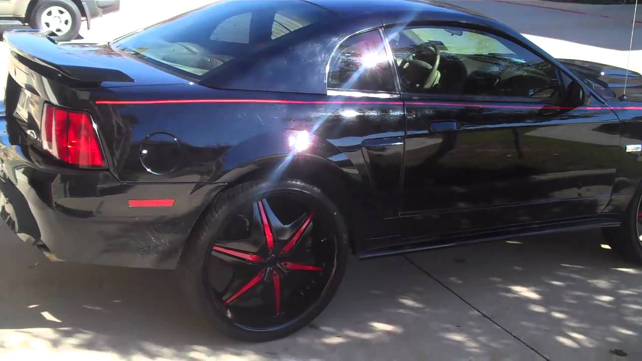 Mustang on 24s!!! - YouTube