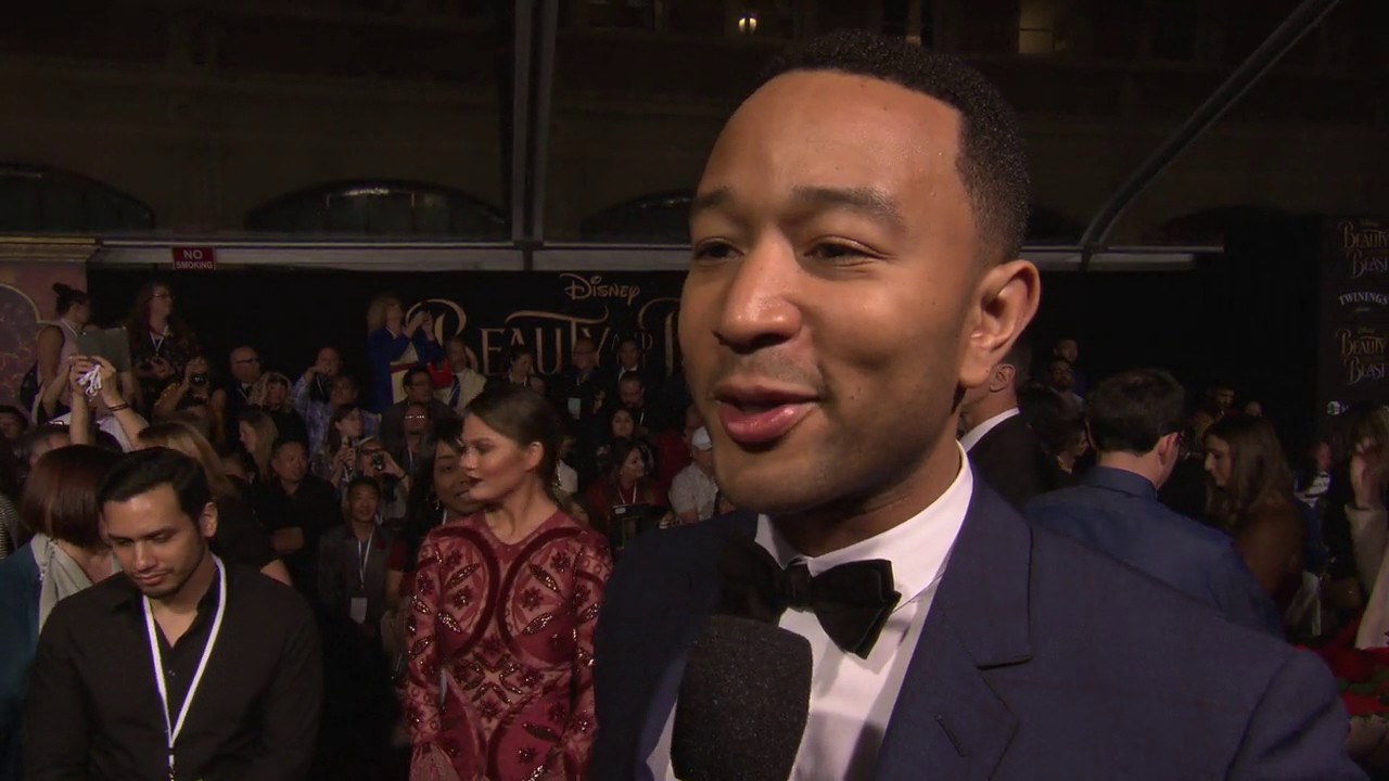 Beauty and the Beast: John Legend Movie Premiere Interview | ScreenSlam ...