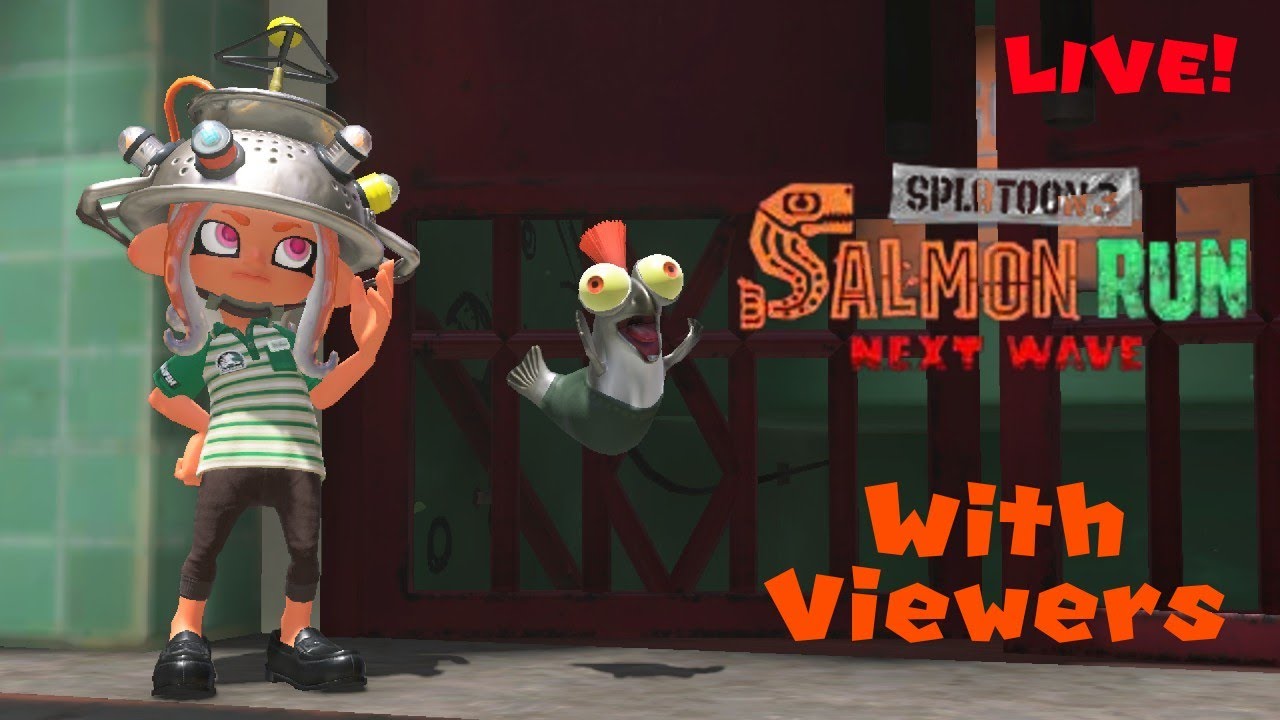 Splatting More Salmonids on the Same Week! Splatoon 3 Salmon Run with ...