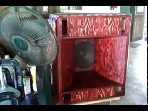 JBL 4560 BKA Cabinet, Just sound test. - YouTube