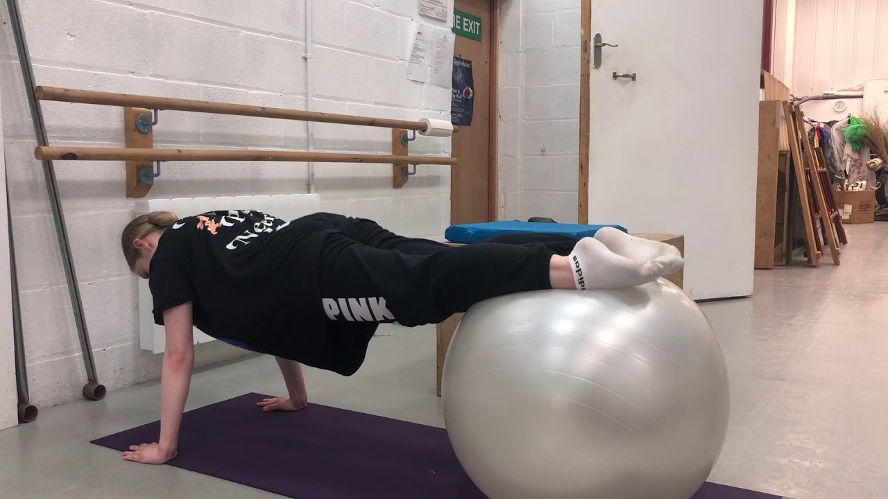 Swiss Ball Pike - YouTube