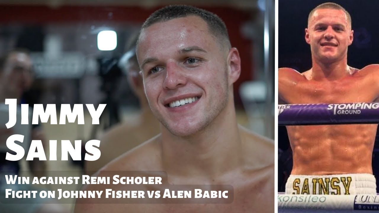 Jimmy Sains is BUZZING after HEADLINE KO win in his HOMETOWN! - YouTube