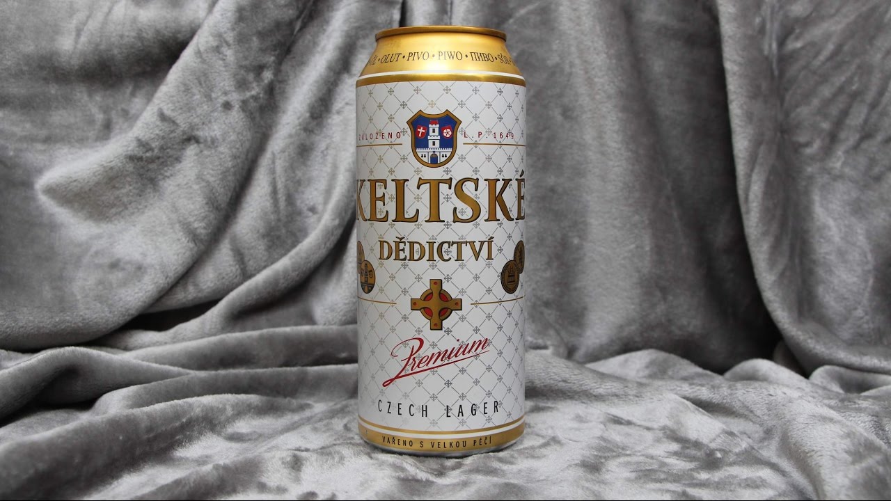 Keltské Dědictví Premium Czech Lager Beer 100cl (1 liter Can) - YouTube