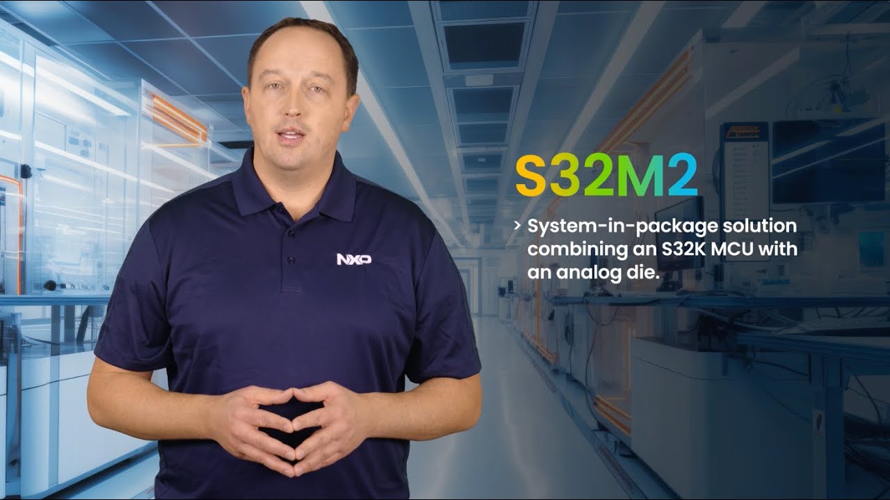 NXP | S32M2 Integrated Solution for 12V Motor Control - YouTube