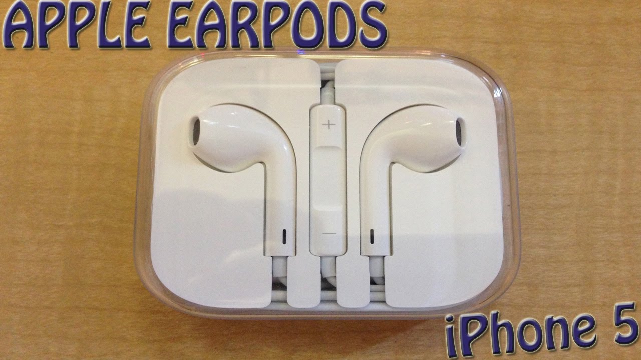 AUDIFONOS APPLE EARPODS IPHONE 5 IPOD TOUCH 5G - YouTube