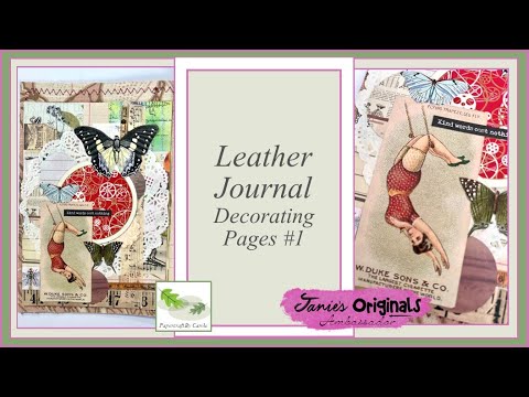 Decorating the Pages #1 - YouTube