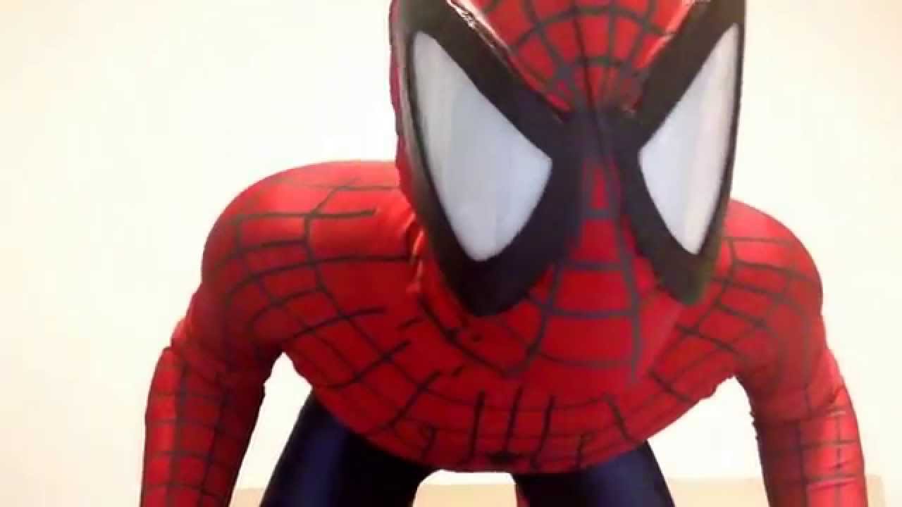 Spider-Man 3 zentai update and unmasking - YouTube