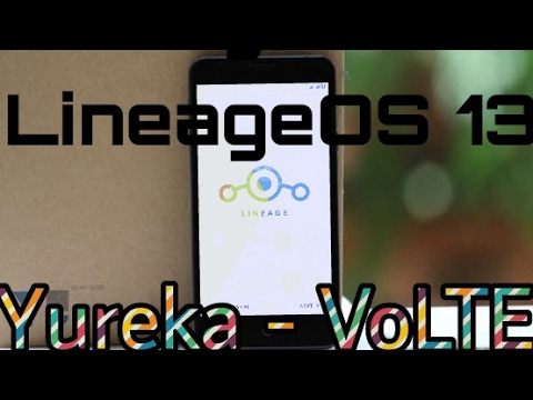 ROM | Lineage OS 13 Yureka VoLTE By sk83 - YouTube