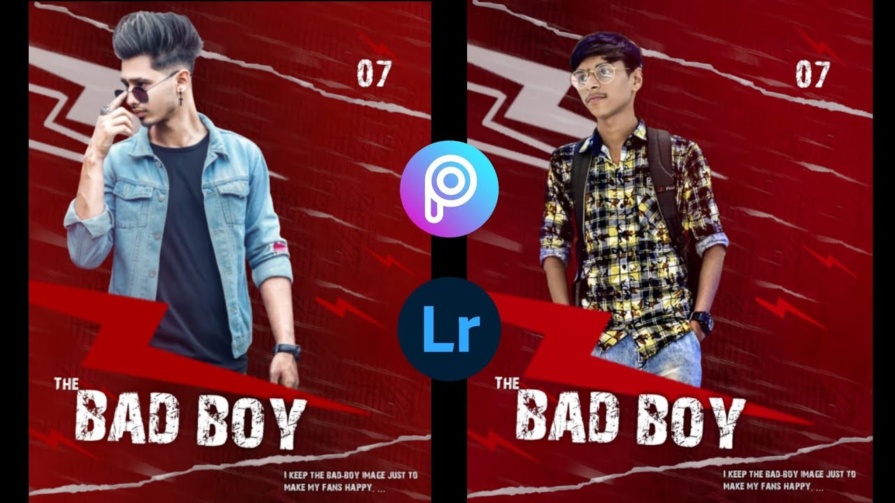 How To Make Bad Boy Photo Editing In PicsArt || PicsArt Tutorial ...