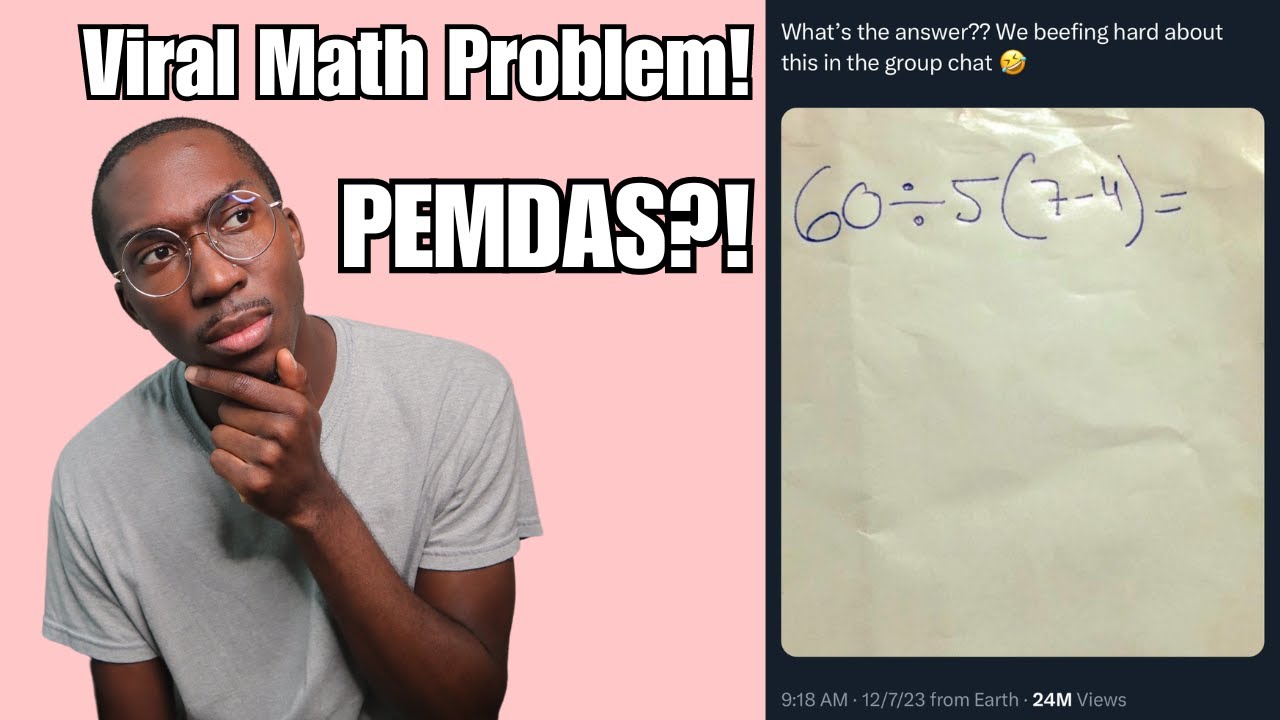 Viral Math Problem 2023 | PEMDAS Still Confusing?! - YouTube