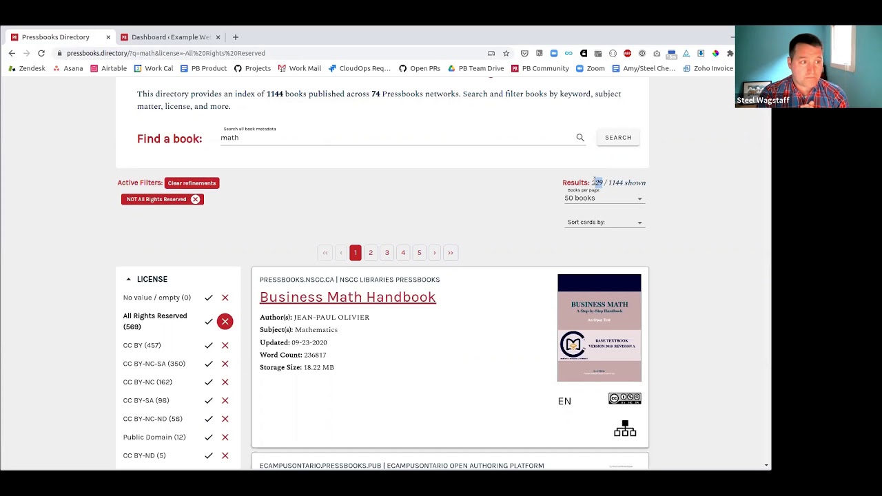 "Using the New Pressbooks Directory" Webinar [December 2020] - YouTube