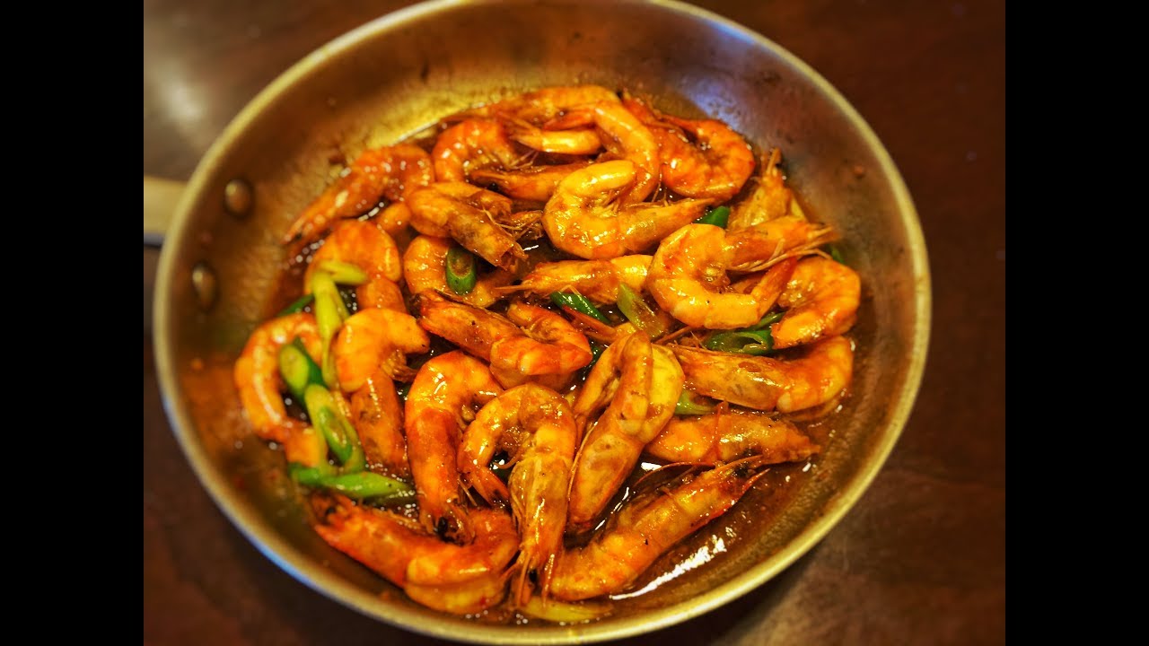 Hipon na may Bawang at Butter Recipe (at Sweet Chili Sauce) - YouTube