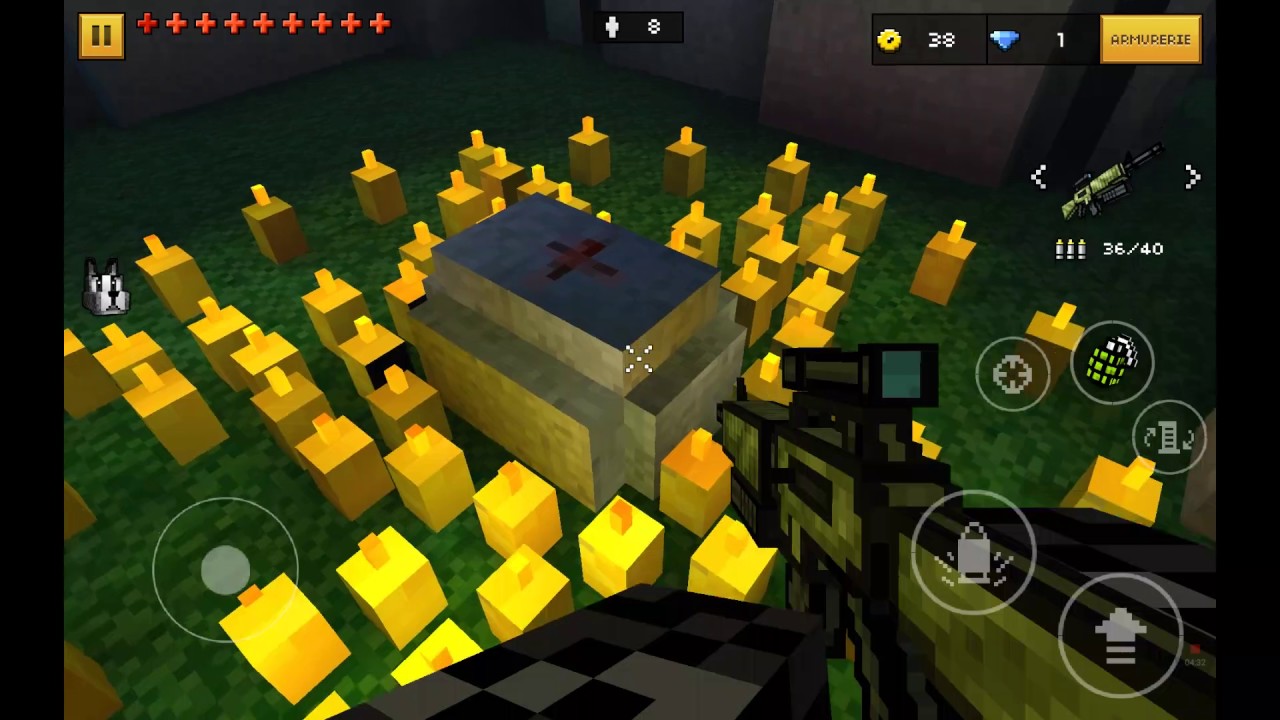 Combat de Pixel Gun 3D - YouTube