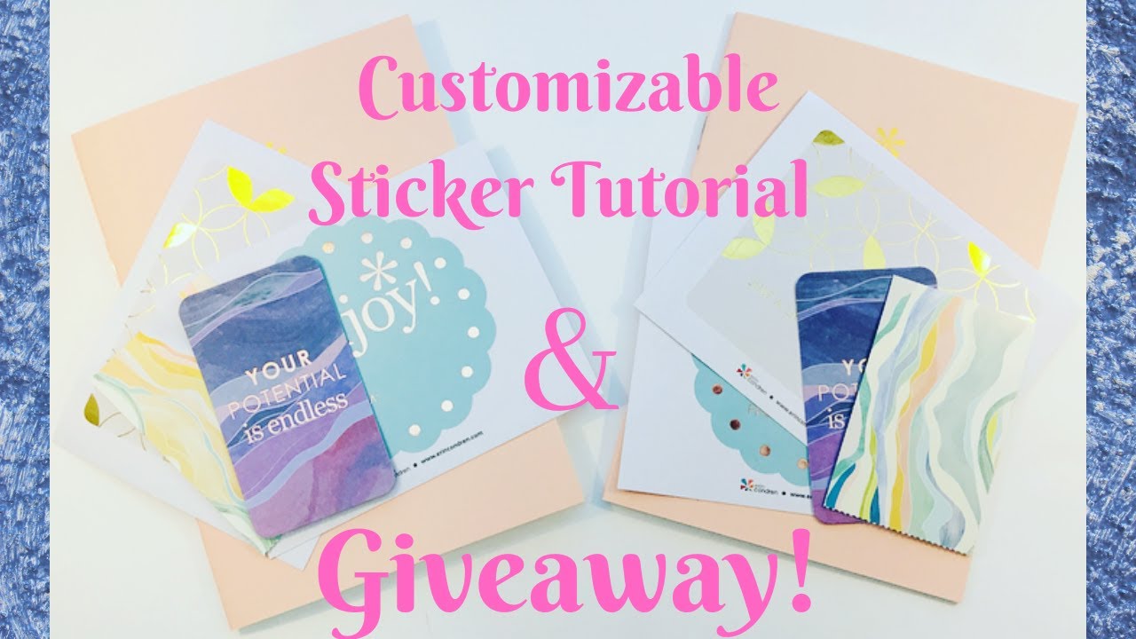 Erin Condren Customizable Sticker Tutorial + Giveaway! (closed) | 2020 ...