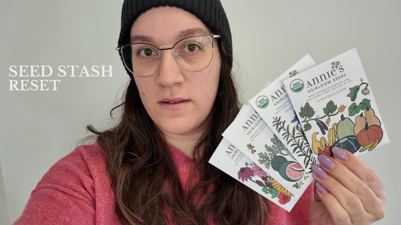 Organizing My Seed Stash | Seed Haul & Planting Timeline Planning - YouTube
