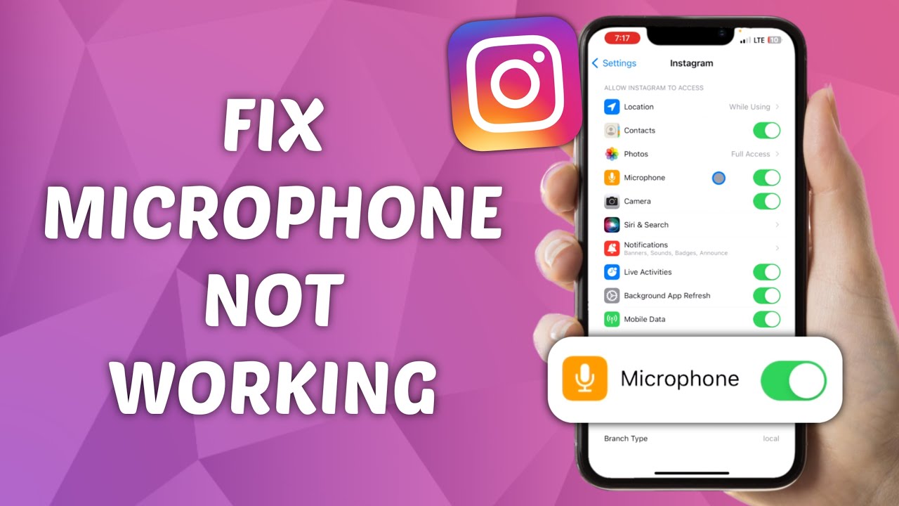 How to Fix Microphone Not Working on Instagram - Step-by-Step Guide ...