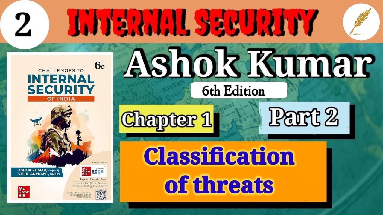 (Lec 2) Classification of Threats || Internal Security Ashok Kumar || UPSC Max - YouTube