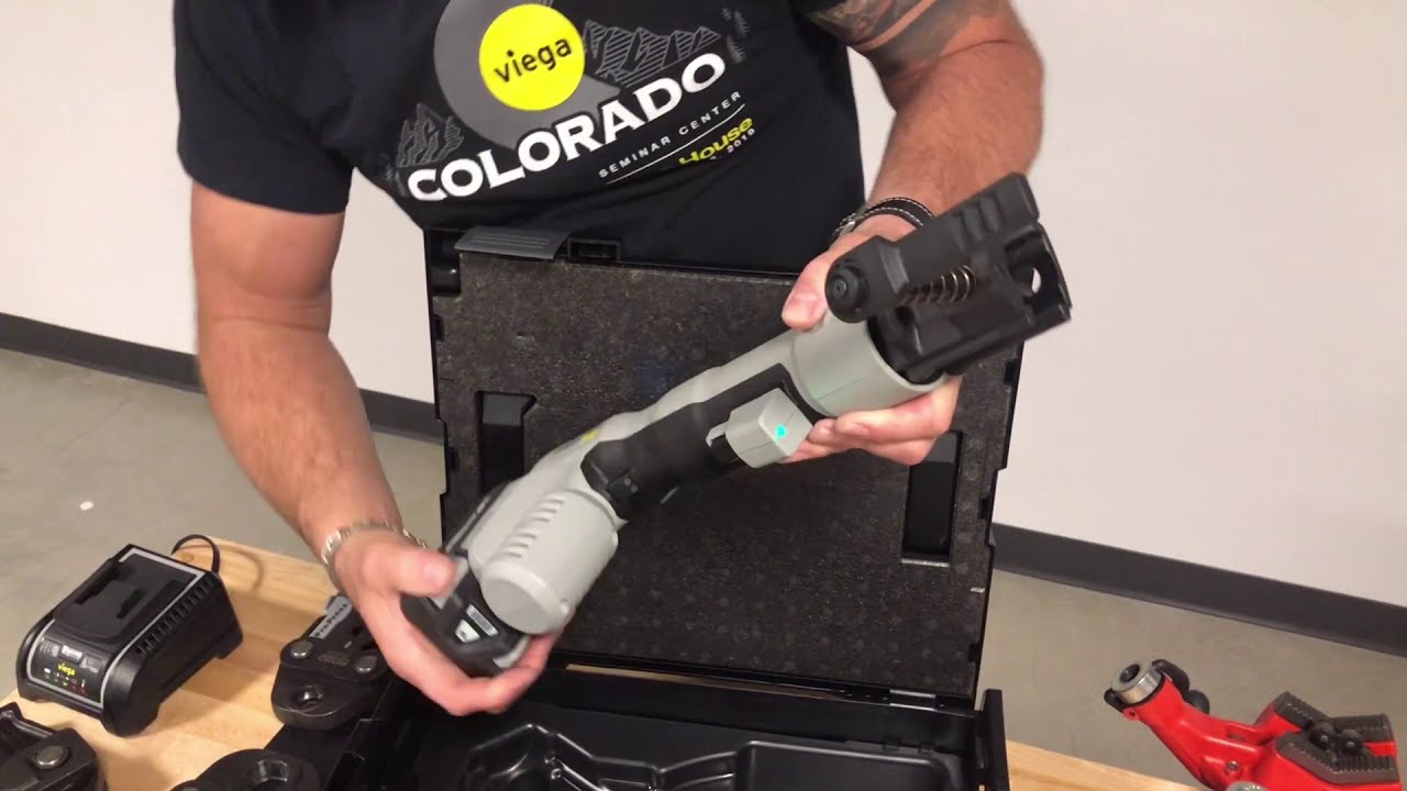 FIRST LOOK: the NEW Viega Pressgun 6 - YouTube