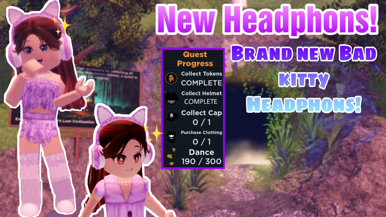 HOW TO GET THE *NEW* BAD KITTY HEADPHONES! FROM MONSTERCAT’S LOST ...