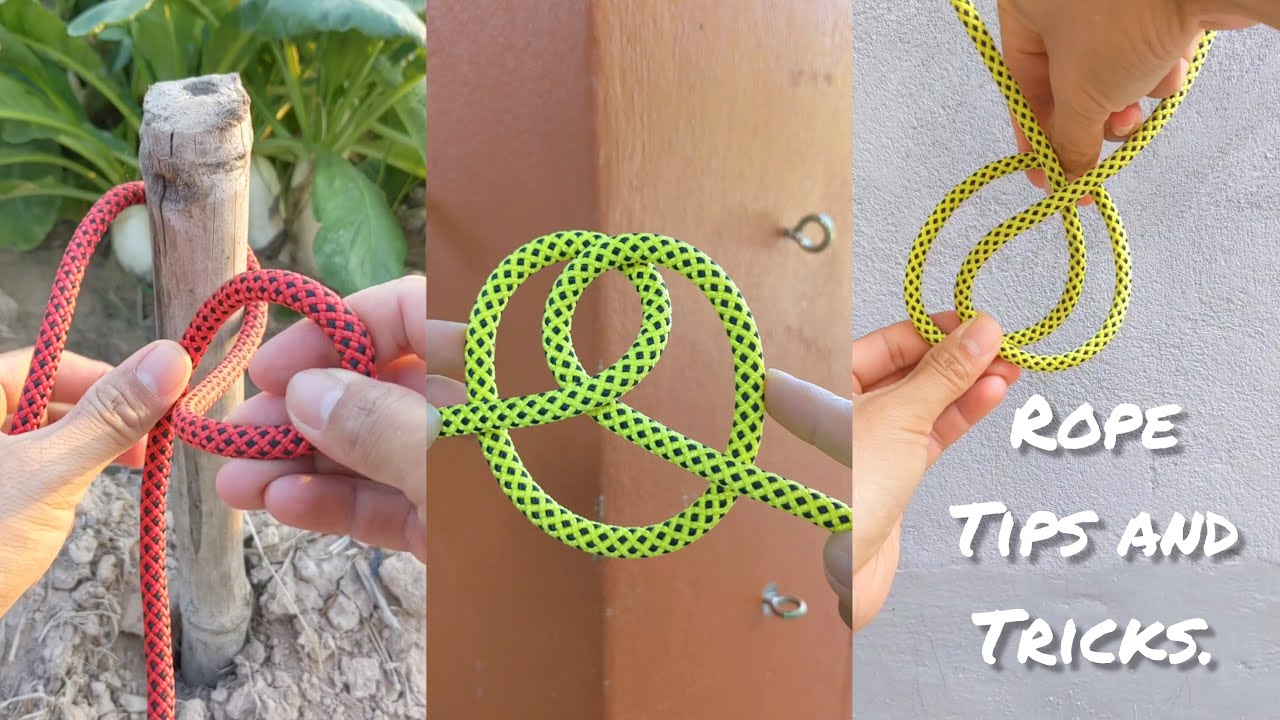 Incredible Knots/ 4 useful rope knots in life. #knots #shorts - YouTube