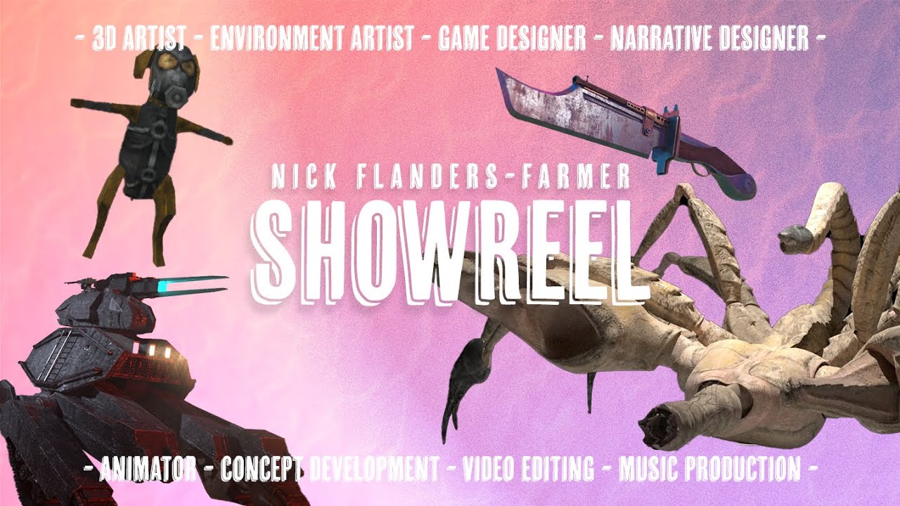Showreel | Nick Flanders-Farmer - YouTube