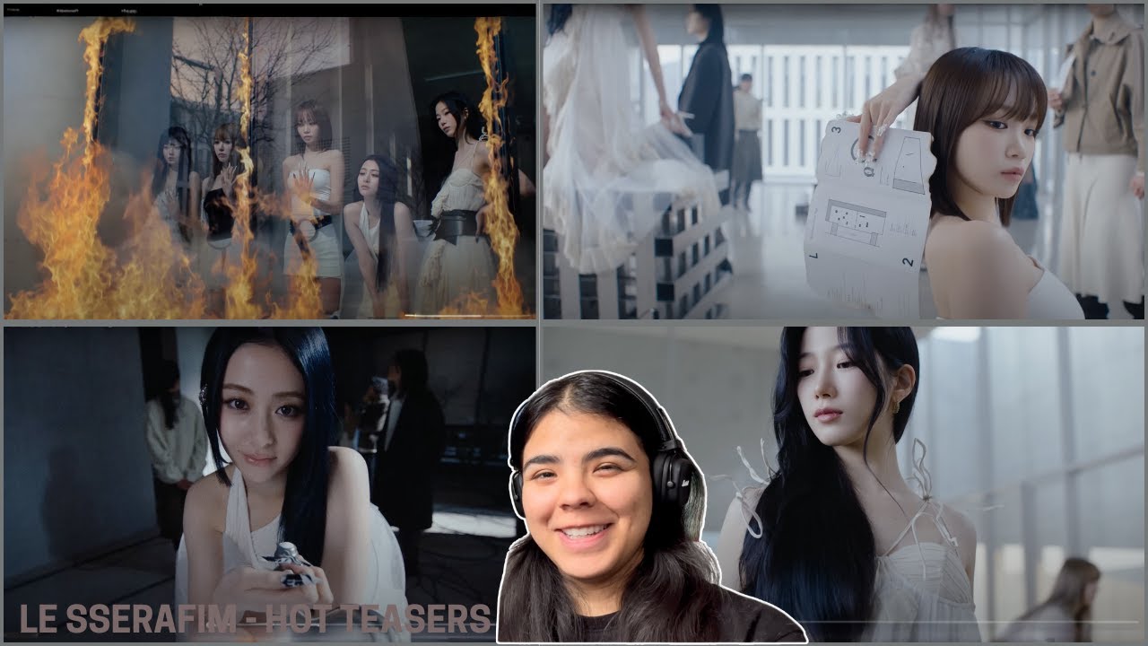reaction | LE SSERAFIM (르세라핌) HOT TRAILER 'Born Fire' | LE SSERAFIM ...