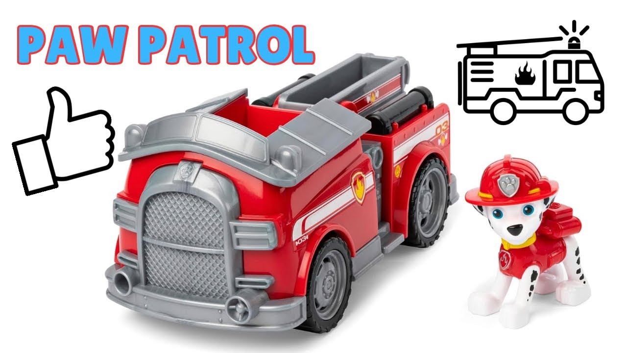 Marshall’s Paw Patrol Fire Engine - YouTube