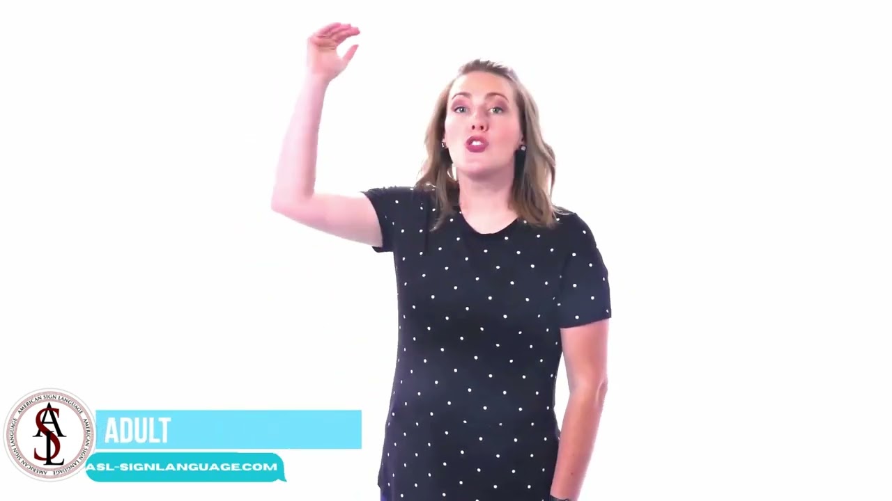 Asl Adult Sign American Sign Language Alphabet Recognition By