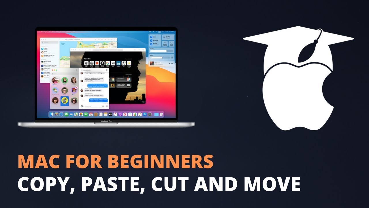 Mac For Beginners 2021 Copy Paste Cut Move Text And Files On Mac Mac For Beginners 2021 Copy Paste Cut Move Text And Files On Mac