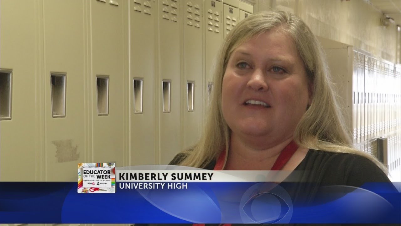 Educator of the Week: Kimberly Summey - YouTube