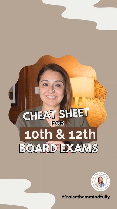 HOW TO CREATE CHEAT SHEET FOR CBSE BOARD EXAMS - YouTube