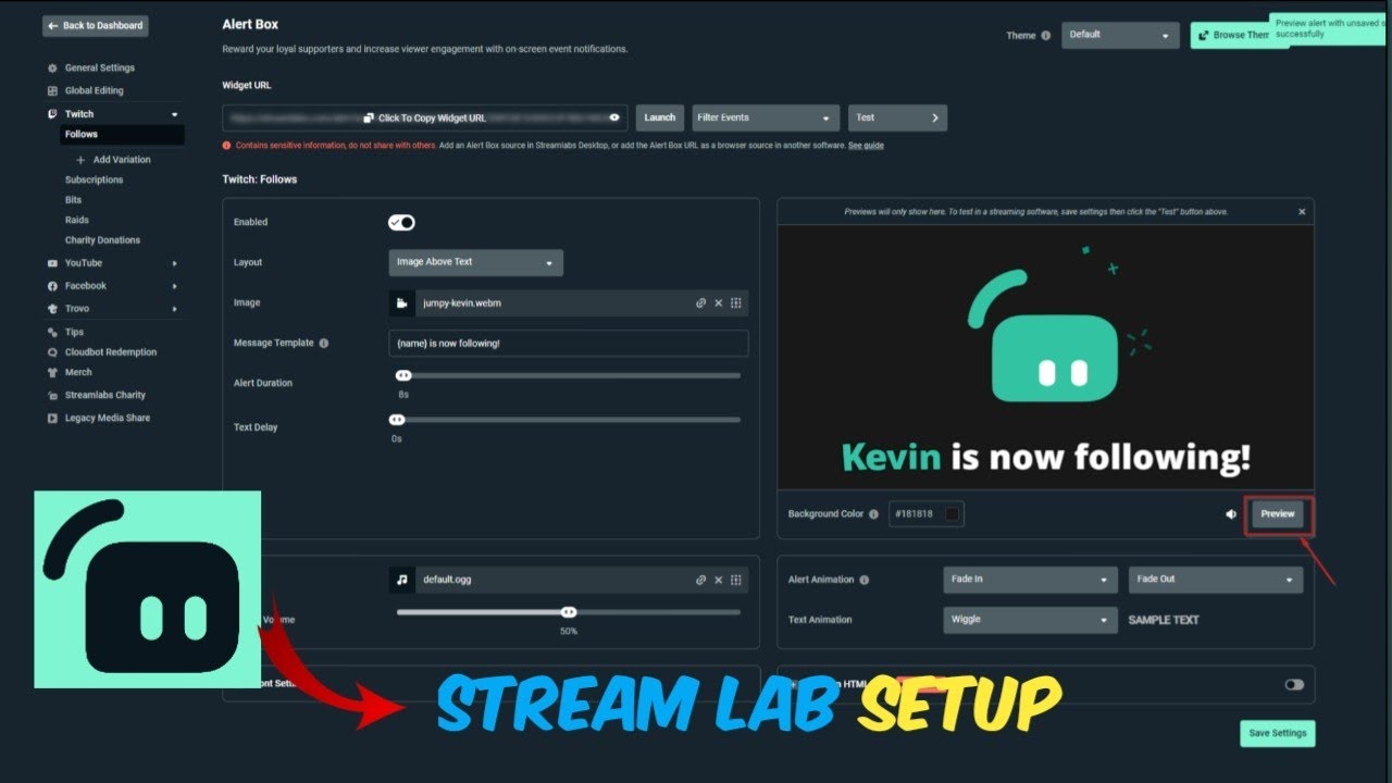 HOW TO OBS STUDIO SETUP STEAM LAB ALERT BOX _-_ steam lab alert box ...