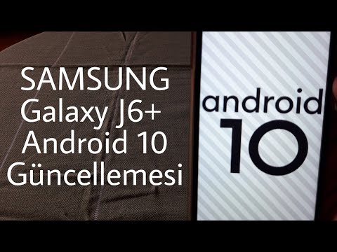 SAMSUNG Galaxy J6+'a Android 10 Güncellemesi Geldi!