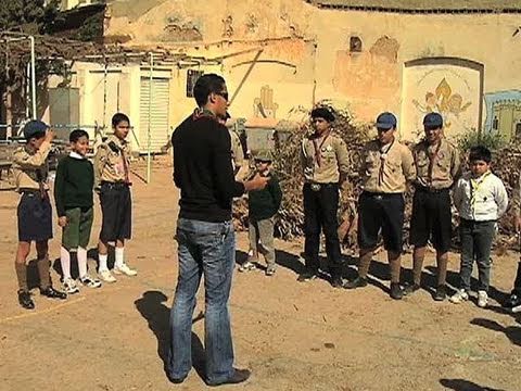 Benghazi Boy Scouts Fill Vacuum of Libyan Social Services - YouTube