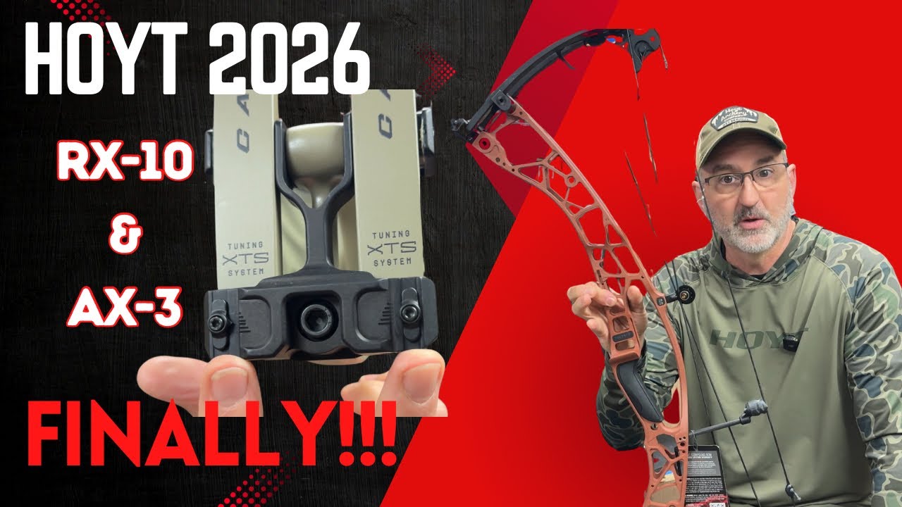 NEW BOW Drop; Hoyt Archery 2026 RX10 & AX-3; Unboxing & First ...