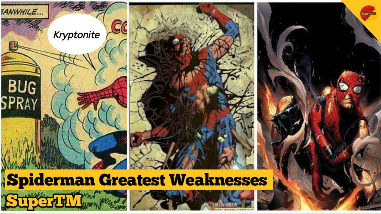 SPIDER-MAN GREATEST WEAKNESSES WHICH YOU DON'T KNOW 🤯 || IN HINDI ...