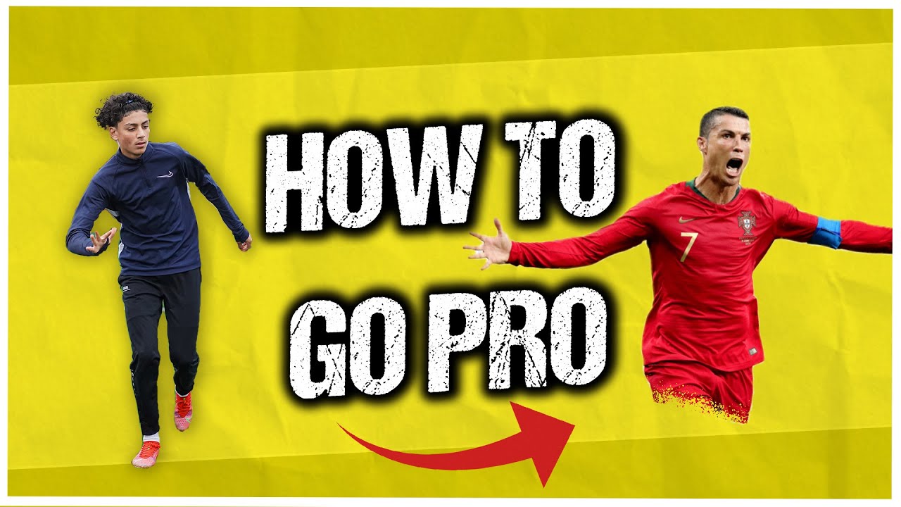 How YOU Can Play Professional Football ⚽️🏆 - YouTube