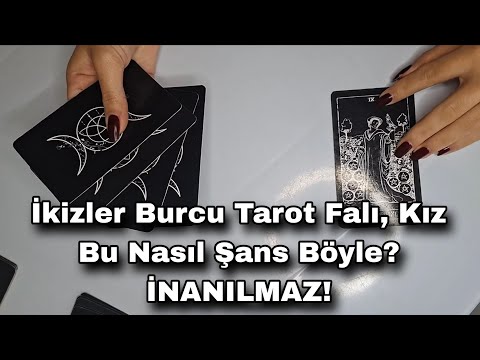 İkizler Burcu Tarot Falı, Kız Bu Nasıl Şans Böyle? İNANILMAZ!  #ikizlerburcu #tarotfalı 